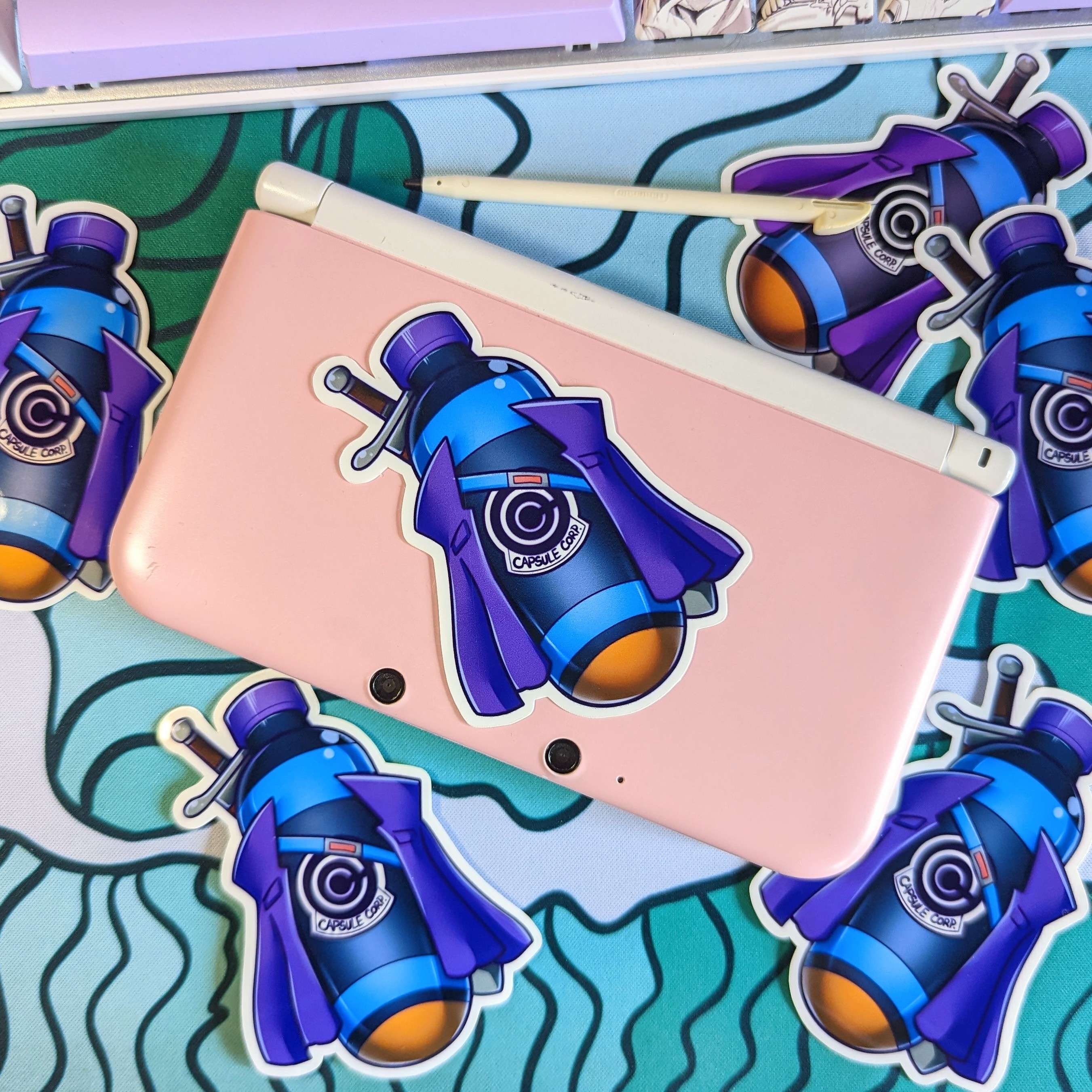 Future Trunks Capsule - Vinyl Sticker - Etsy