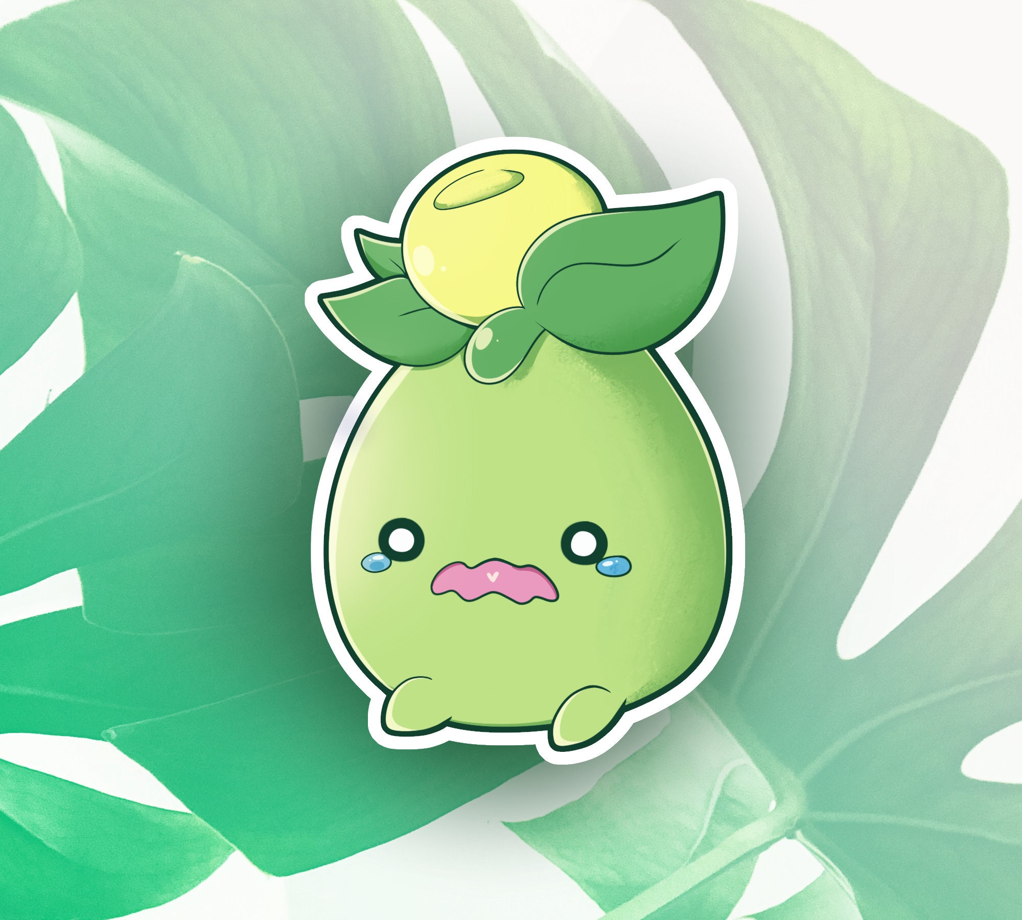 Smoliv Pokemon Vinyl Sticker - Etsy