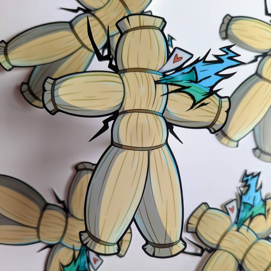 JJK Nobara Voodoo Doll Car Vinyl - Etsy