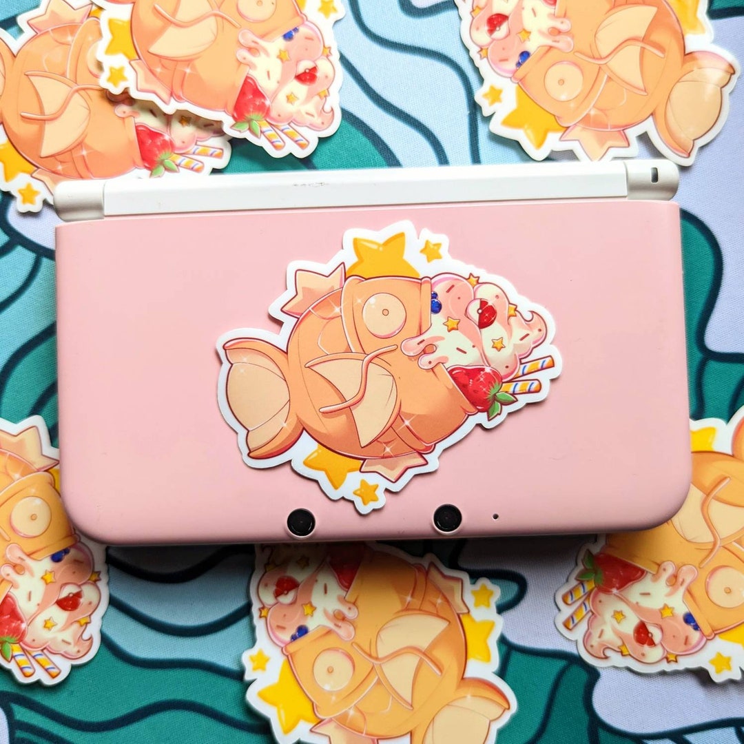 Holographic / Gloss Magikarp Taiyaki Pokemon - Vinyl Sticker - Etsy
