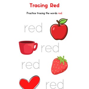 Learn the Colors – Fun Printable Workbook for Kids (ages 2-5 ...