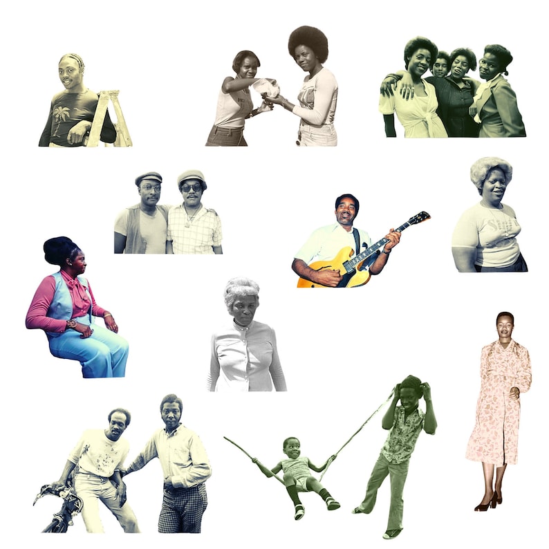 1970s African American Clipart: Retro Chicago Photos (digital Download ...