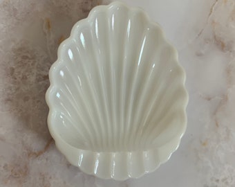 Milk Glass Shell | Etsy
