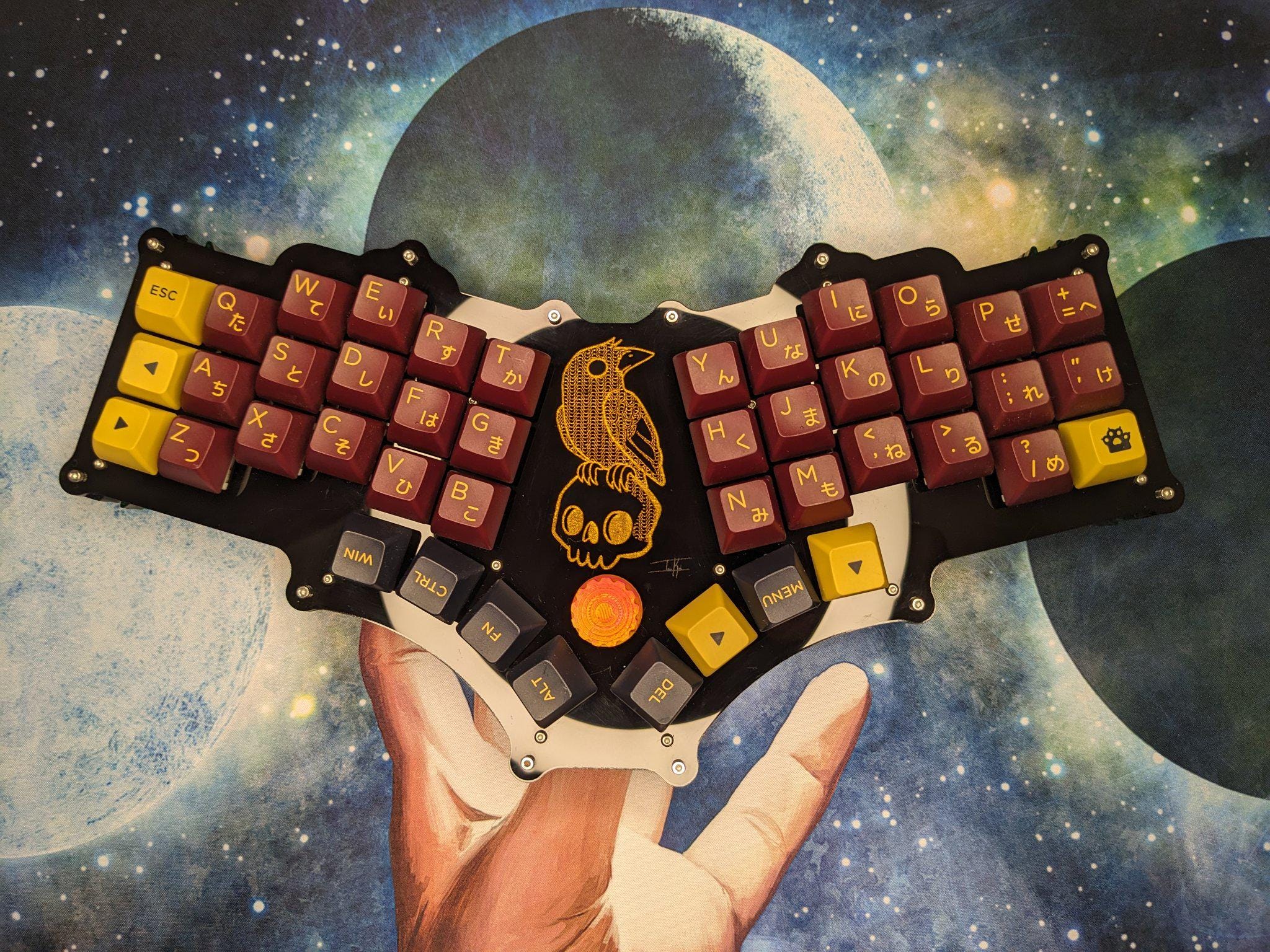 Pteron44 #2 of 5. Akko Red Samurai, Boba U4T With a Black/ Green ...