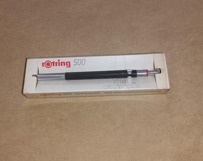 Vintage ROTRING 500 0.5mm Drafting Mechanical Pencil With Genuine Box ...