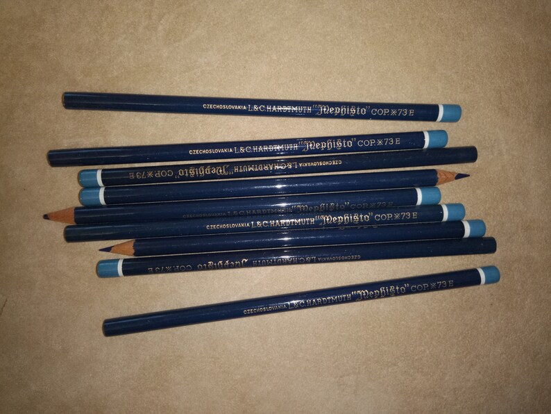 Vintage L&C Hardtmuth Mephisto Copying Pencil 73 E - Etsy