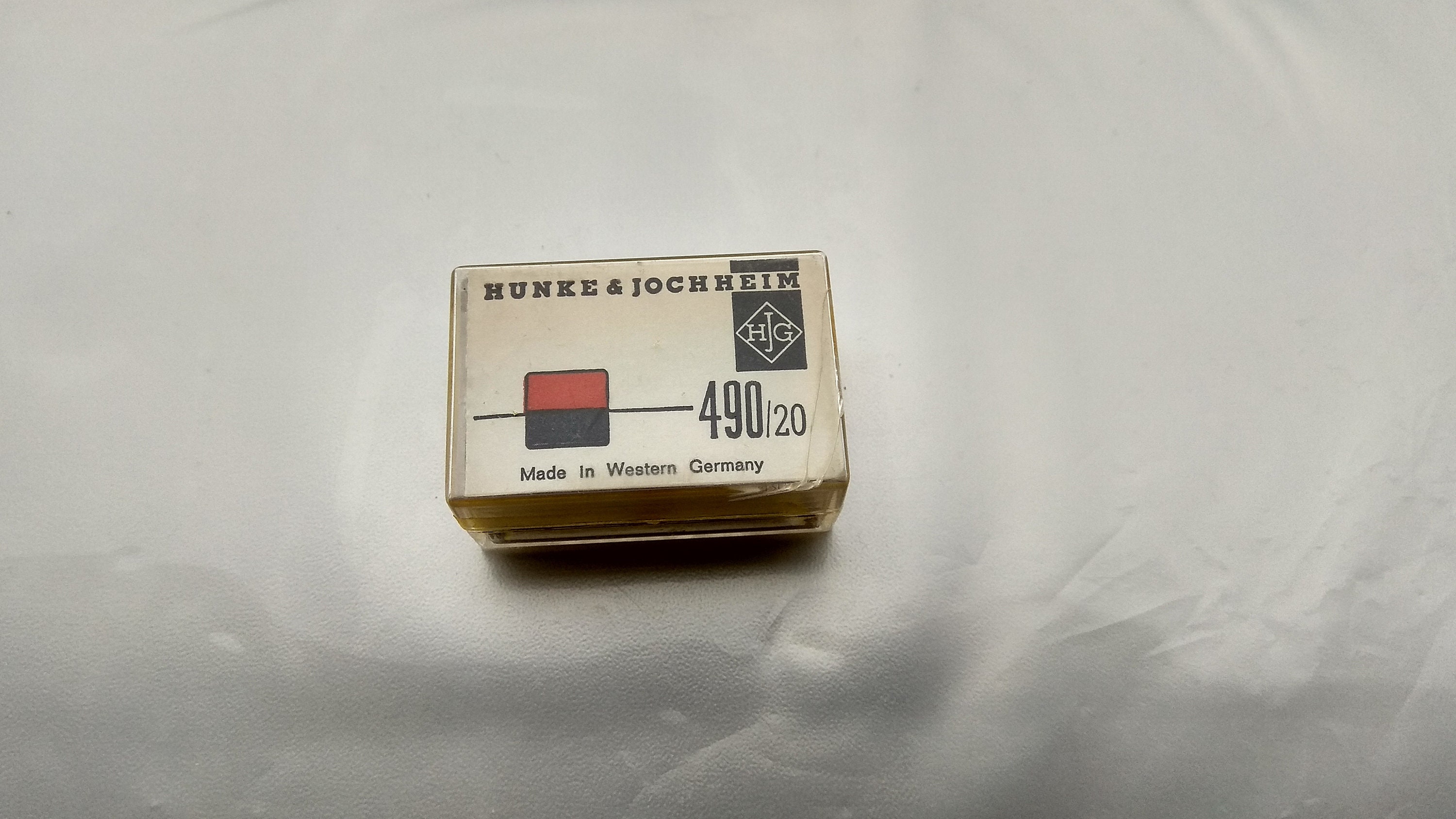 Vintage Metal Index Clips From 60s Hunke & Jochheim 490/20 Red Color ...