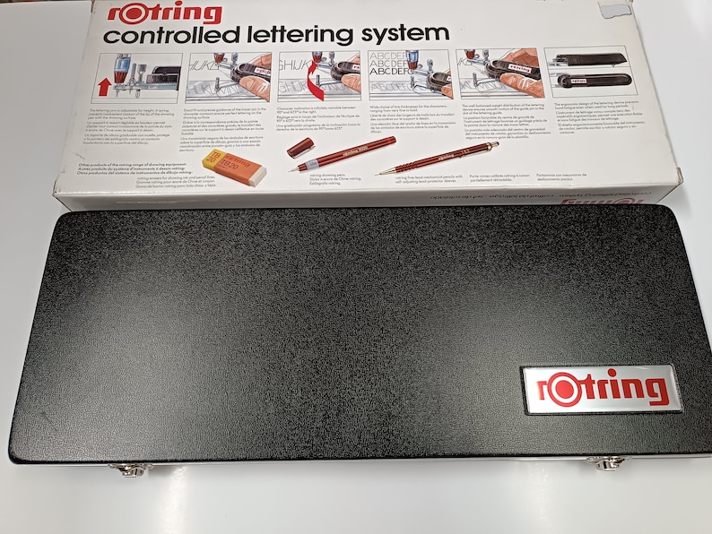 Rotring Controlled Lettering System NOS - Etsy
