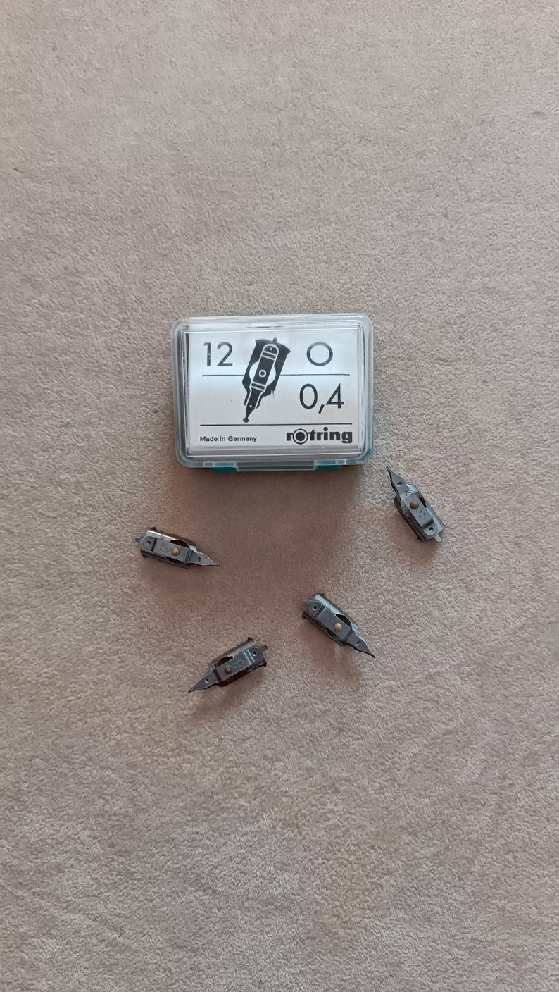 Rotring Graphos Drafting Varius Nibs (12 Nibs) - Etsy