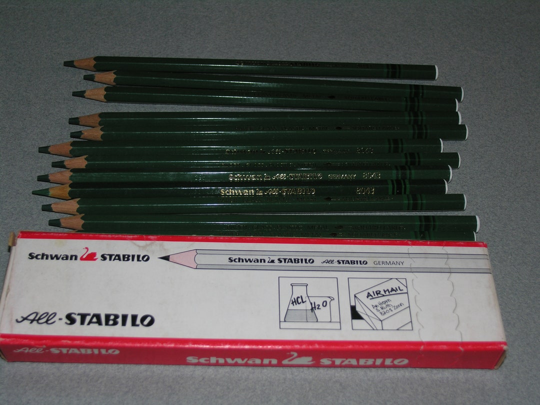 STABILO All-stabilo Colored Pencil for Film & Glass 12 Pcs - Etsy