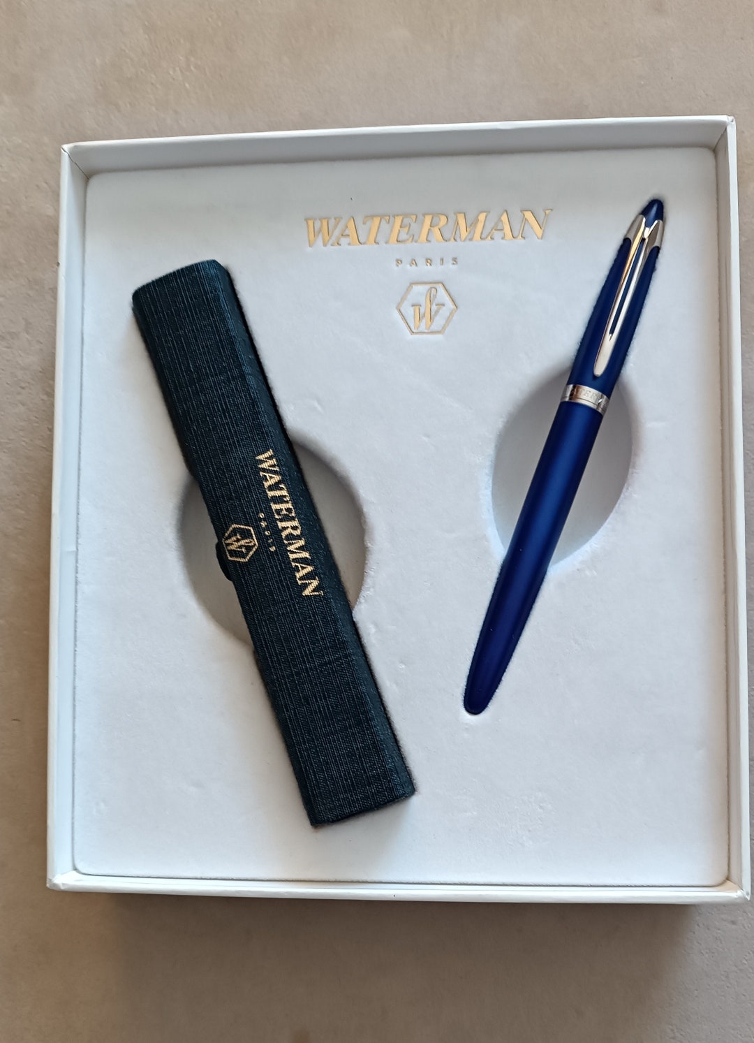 Waterman ICI ET LA Blue Ballpoint Pen New in Box - Etsy Australia