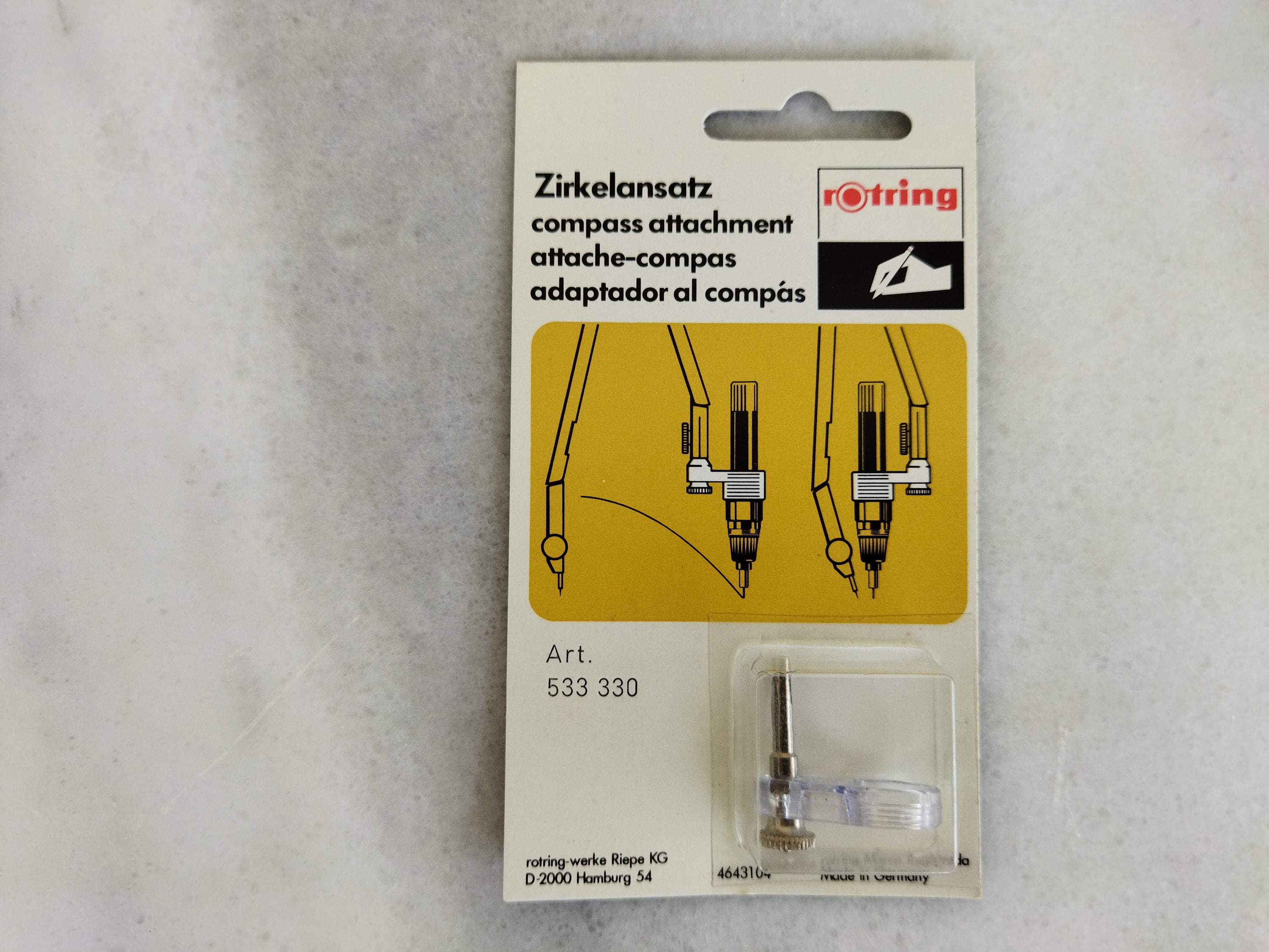 Rotring Compass Attachment - Etsy