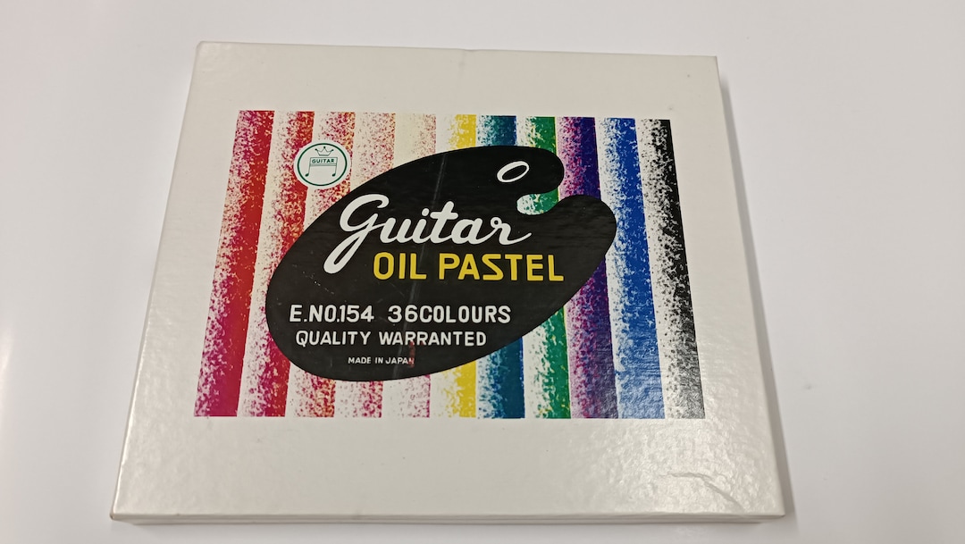 Guitar Oil Pastels Set 36 Colours New E No 154 Vintage Crafts Art ...