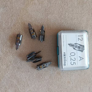 Rotring Graphos Drafting Varius Nibs (12 Nibs) - Etsy