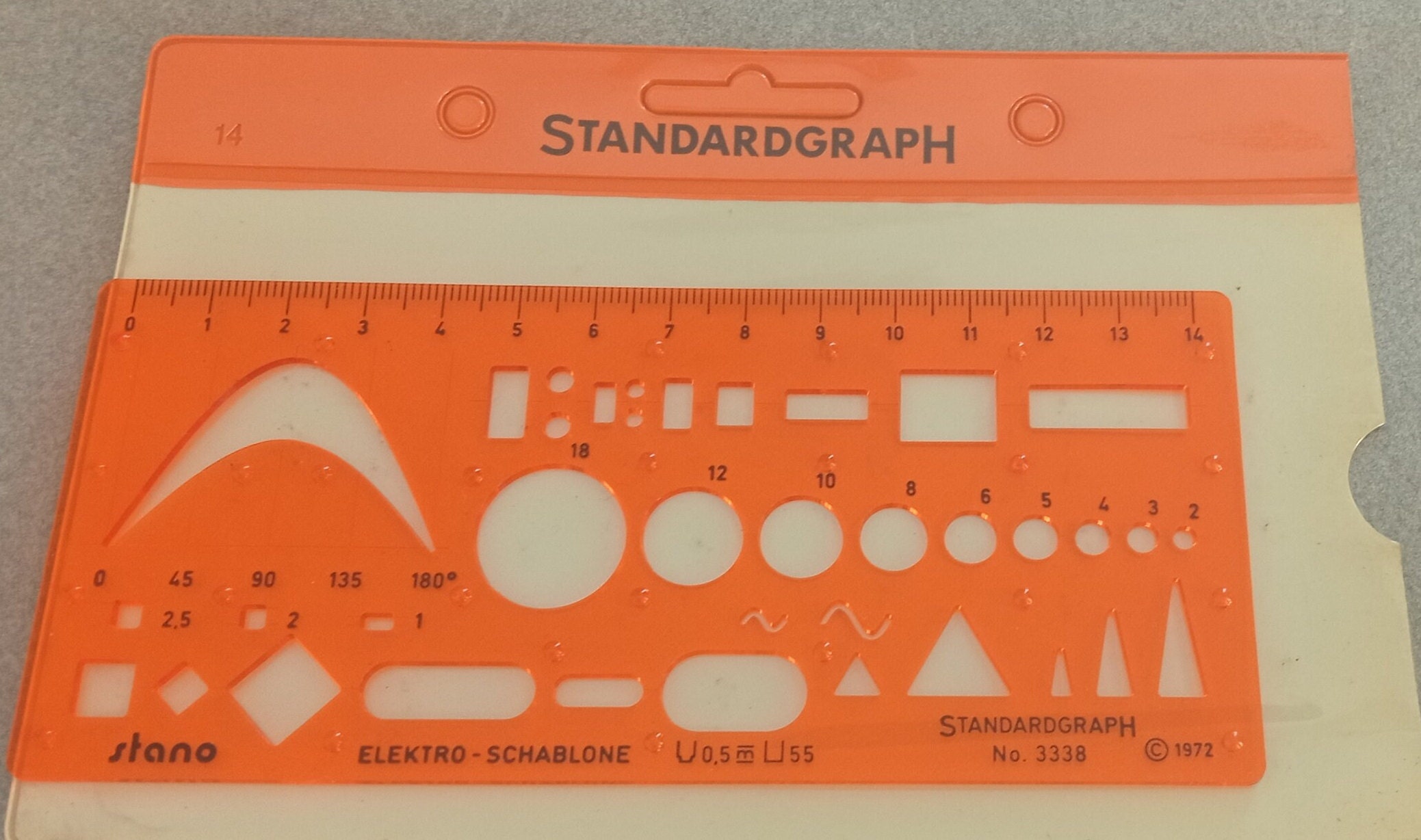 Drawing Stencils -standardgraph for General Drawing & Construction ...