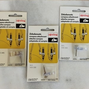 Rotring Compass Attachment - Etsy