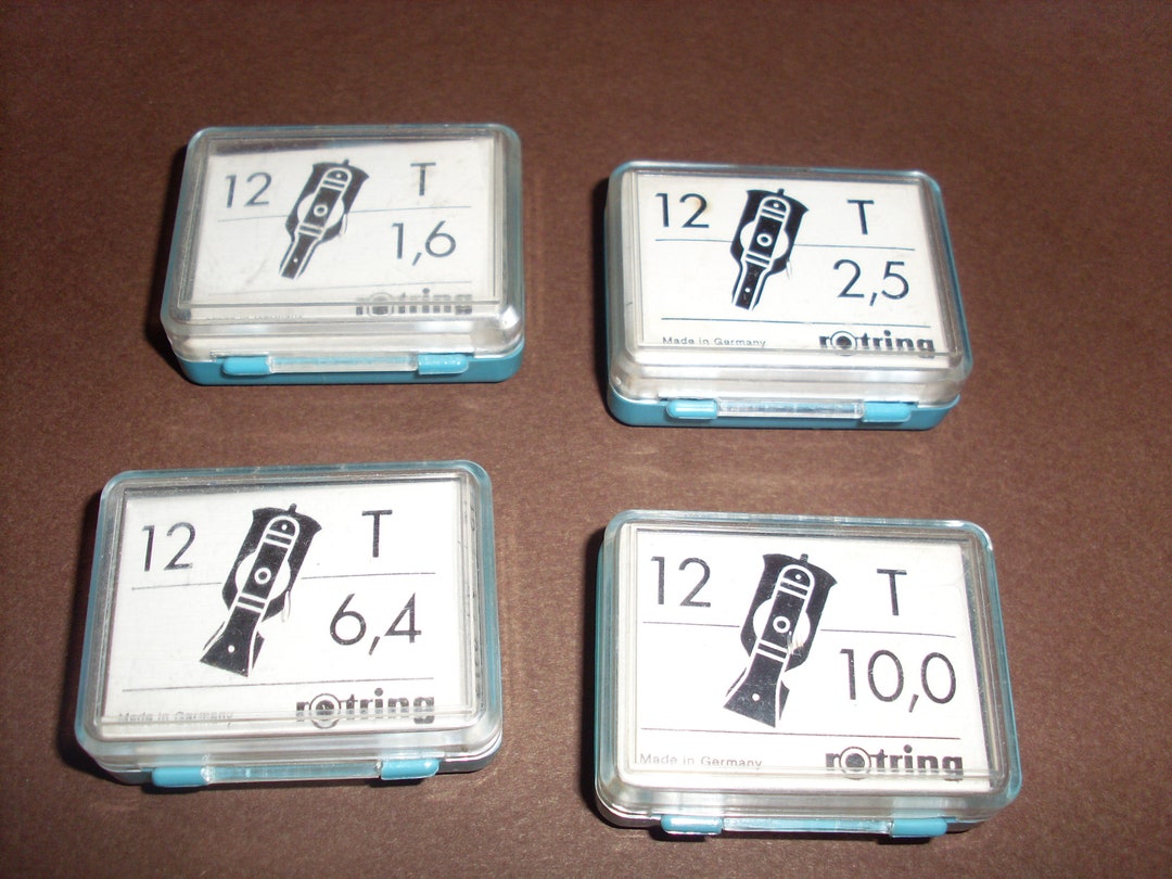 Rotring Graphos Drafting Varius Nibs 12 Nibs - Etsy