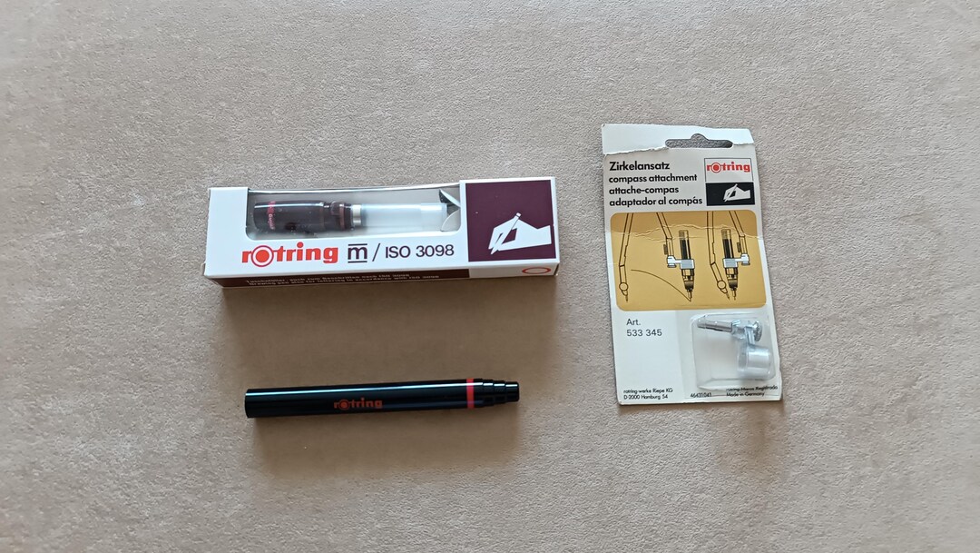 Rotring Micronorm 0.5mm Rotring Shaft Pen Holder compass Attachment - Etsy