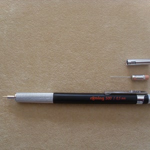 Vintage ROTRING 500 0.5mm Drafting Mechanical Pencil - Etsy