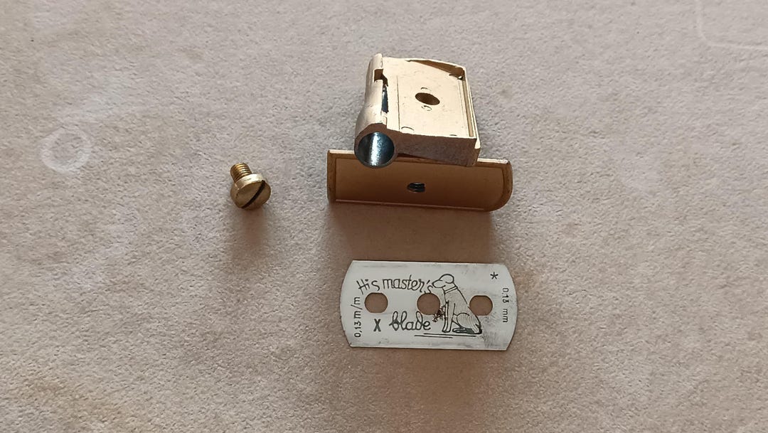 Collectible Vintage Razor Blade Pencil Sharpener From Germany - Etsy