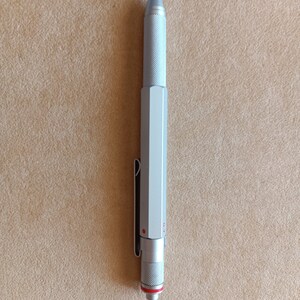 Rotring 600 Trio Silver First Ver. Ballpoint Pen Blue Red & Pencil - Etsy