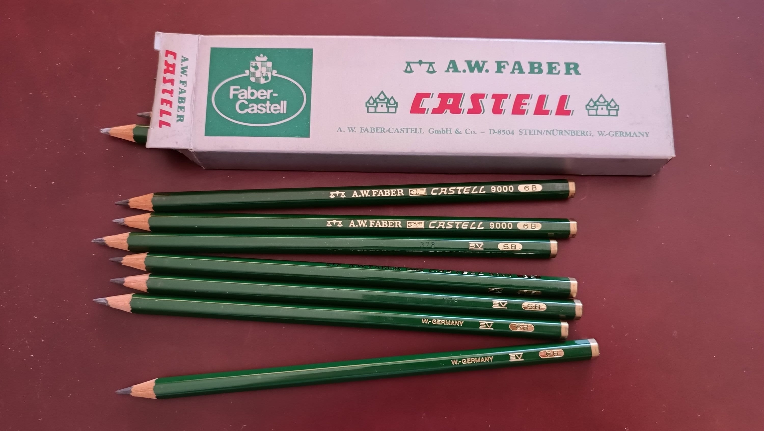 Vintage Faber Castell Pencils From 70s -80s - Etsy