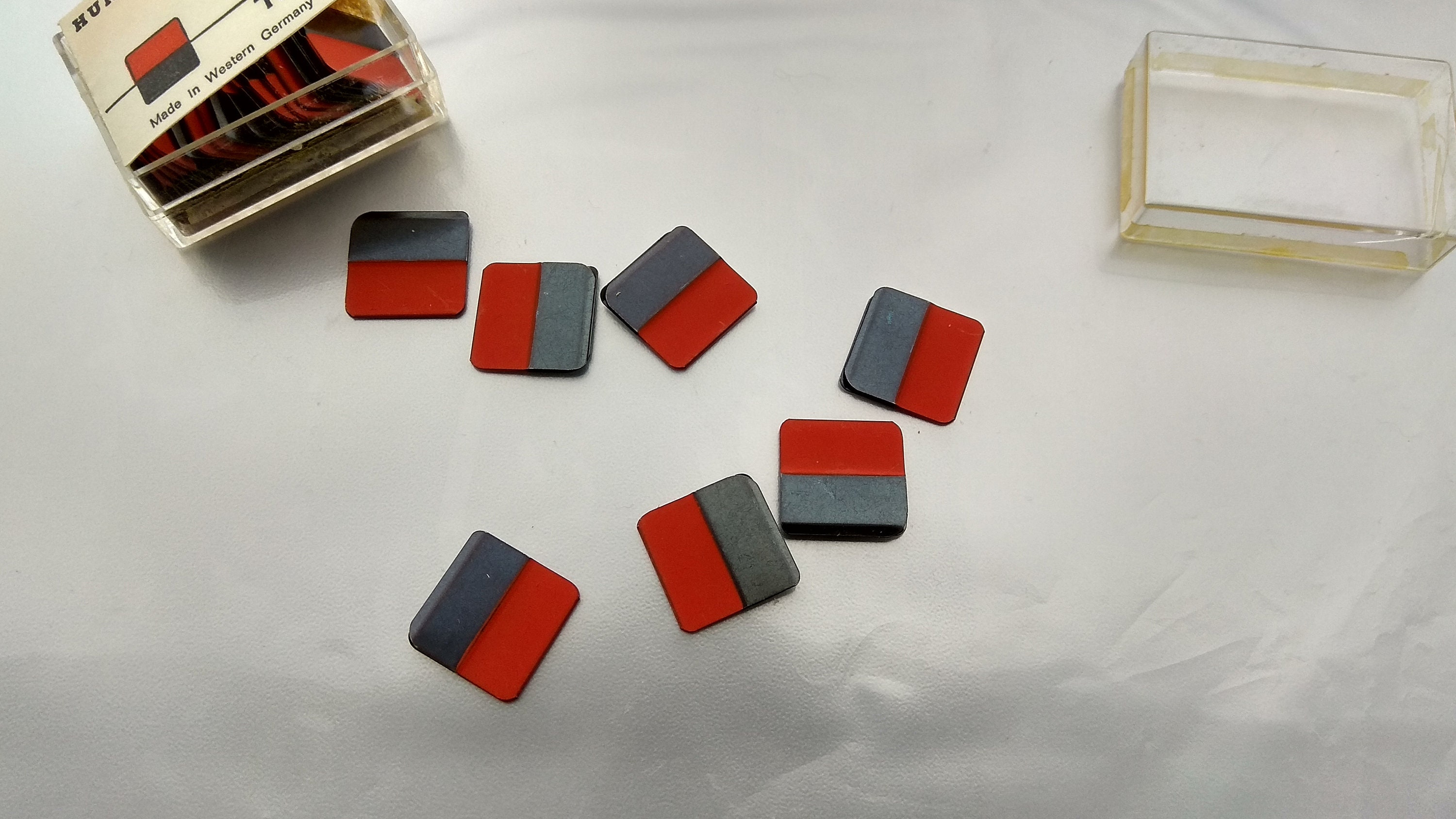 Vintage Metal Index Clips From 60s Hunke & Jochheim 490/20 Red Color ...