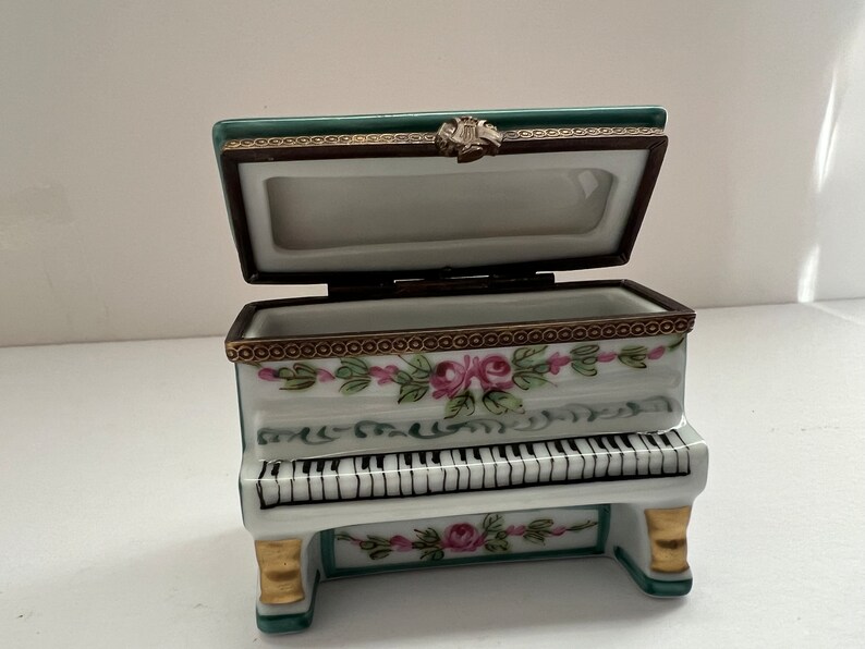 Vintage Limoges Upright Piano Box - Etsy