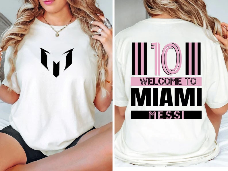 Welcome To Miami Messi T-shirt, Messi Shirt, Messi Inter Miami Shirt