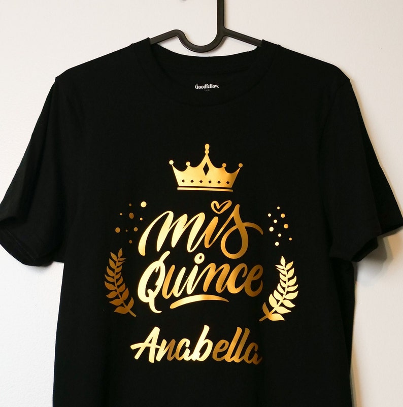Quinceaneraquinceanera Shirtcustom Quince Shirtquince - Etsy