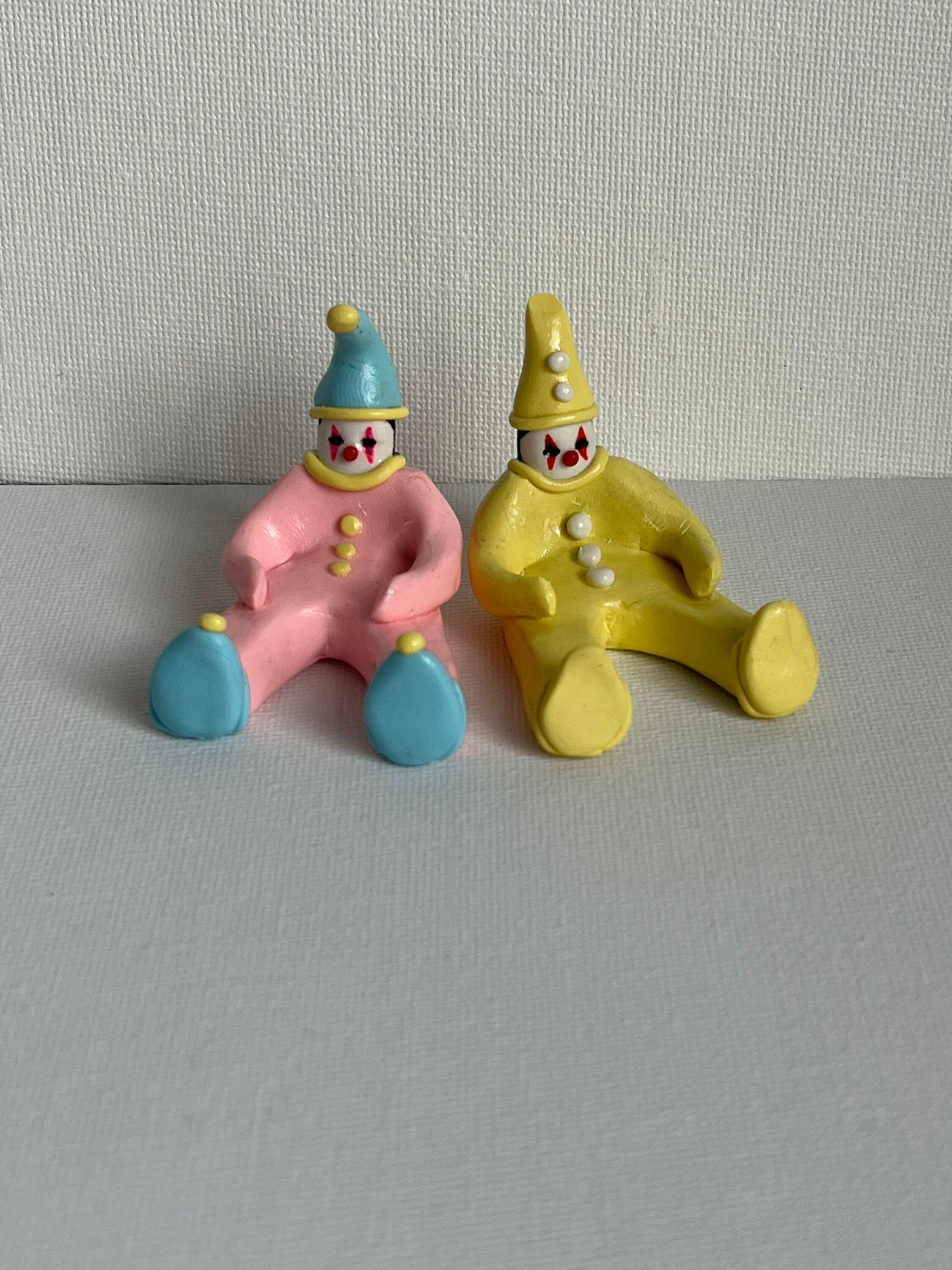 Mini Custom Clown Figurines - Etsy