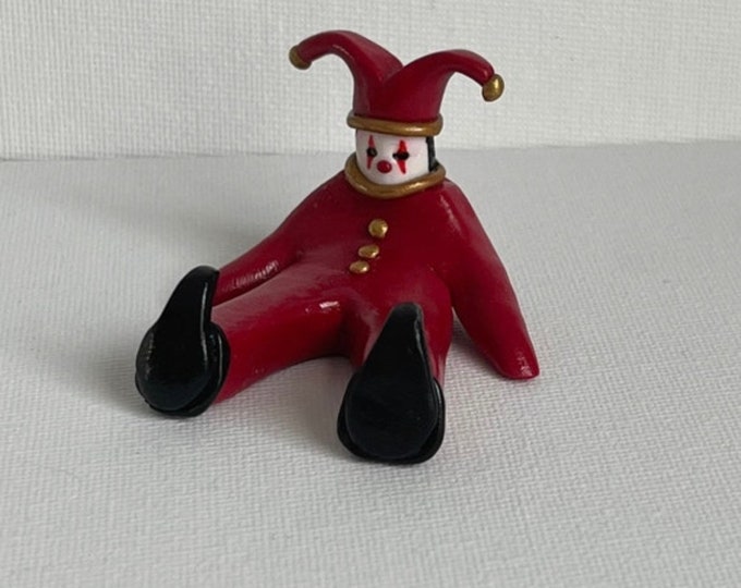 Mini Classic Jester Figurine - Etsy