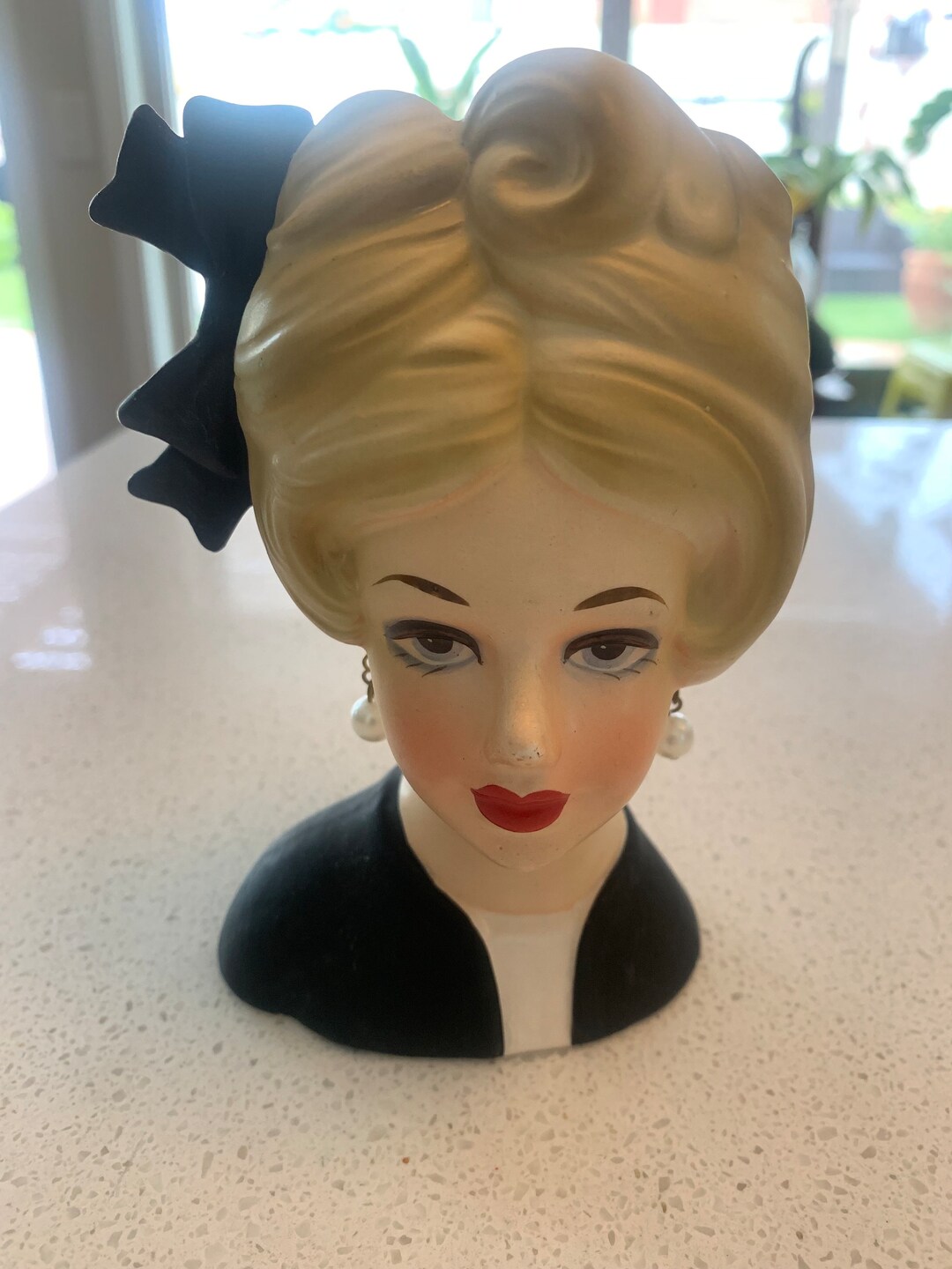 Vintage CAFFCO E3287 Head Vase Figurine - Etsy