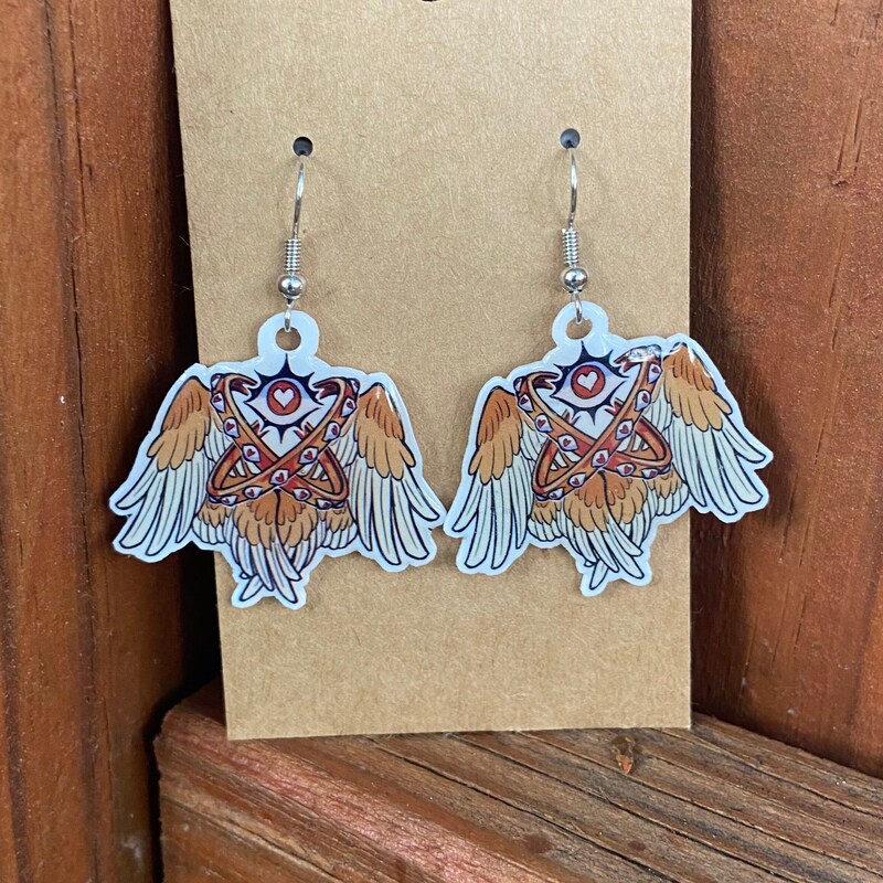 Shrinky Dinks Earrings - Etsy