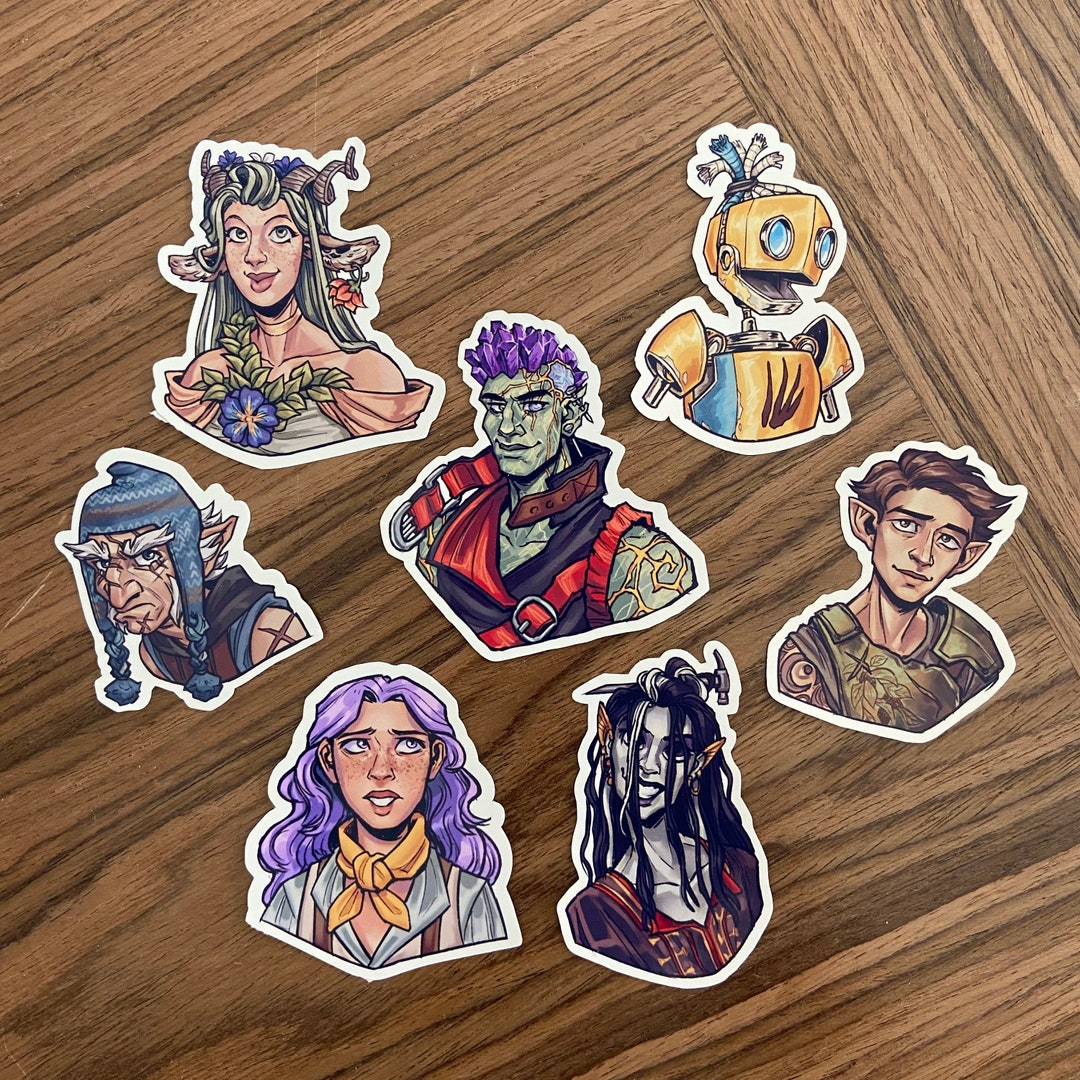 Critical Role Bells Hells Stickers - Etsy