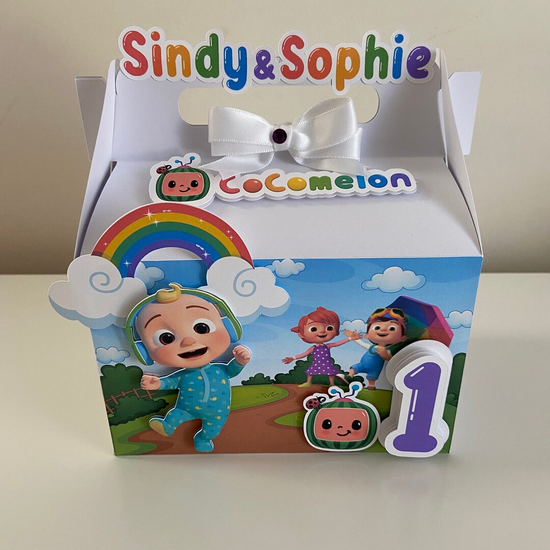 Cocomelon Favor Box - Etsy