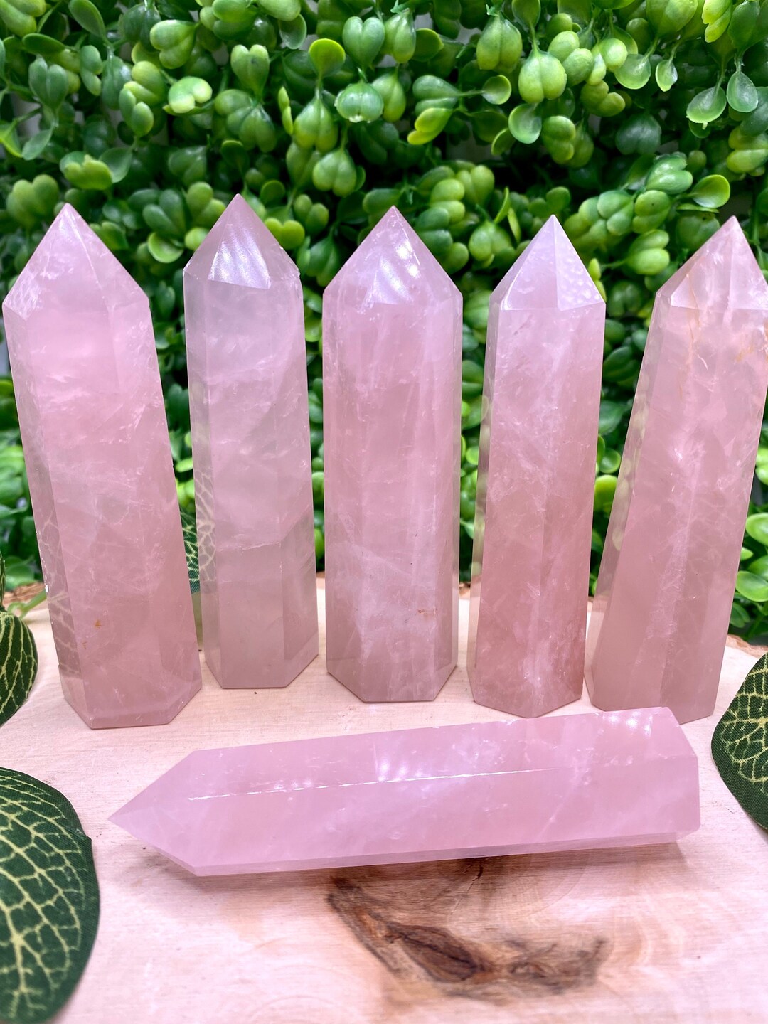 Rose Quartz Tower - Etsy