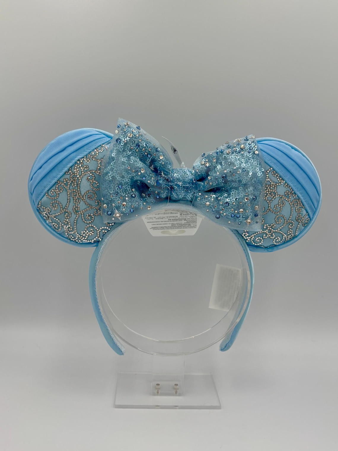 Rhinestone Cinderella Mouse Ears | Bedazzled Princess Mouse Ears ...