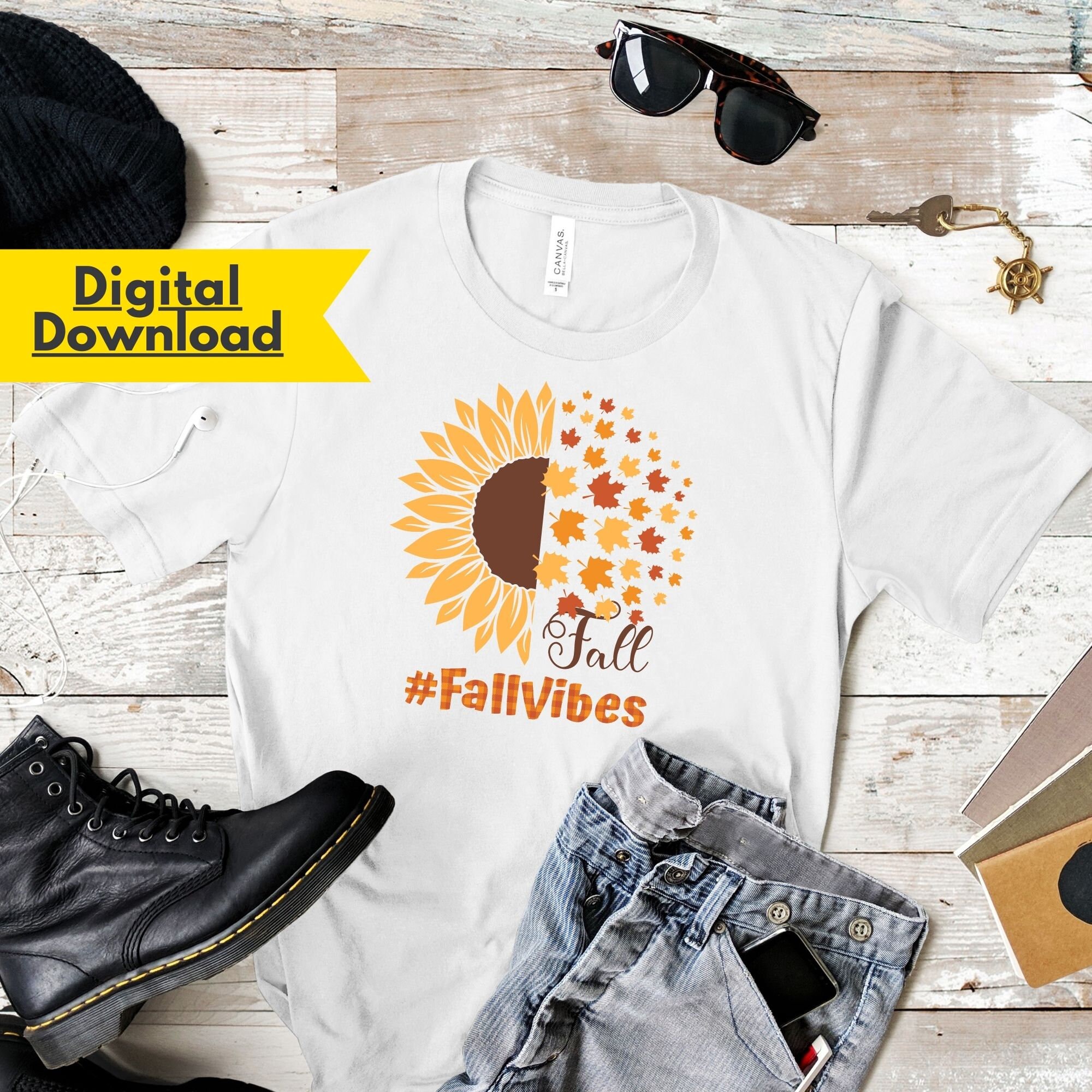 Fall SVG Bundle, Fall Shirt SVG, Pumpkin SVG, Thanksgiving, Halloween ...