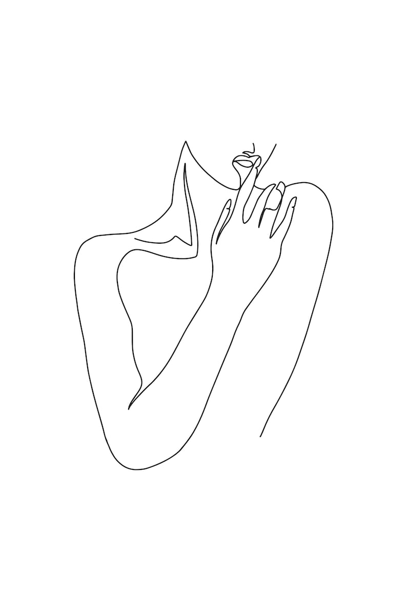 Erotic Line Art Grabing Hands Orgasm Sex Scene Drawing Sexy Etsy