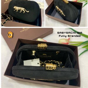 Sabyasachi Inspired Clutches,metal Box Clutch Fully Covered With Suede Subtle Clutch Purse for ...