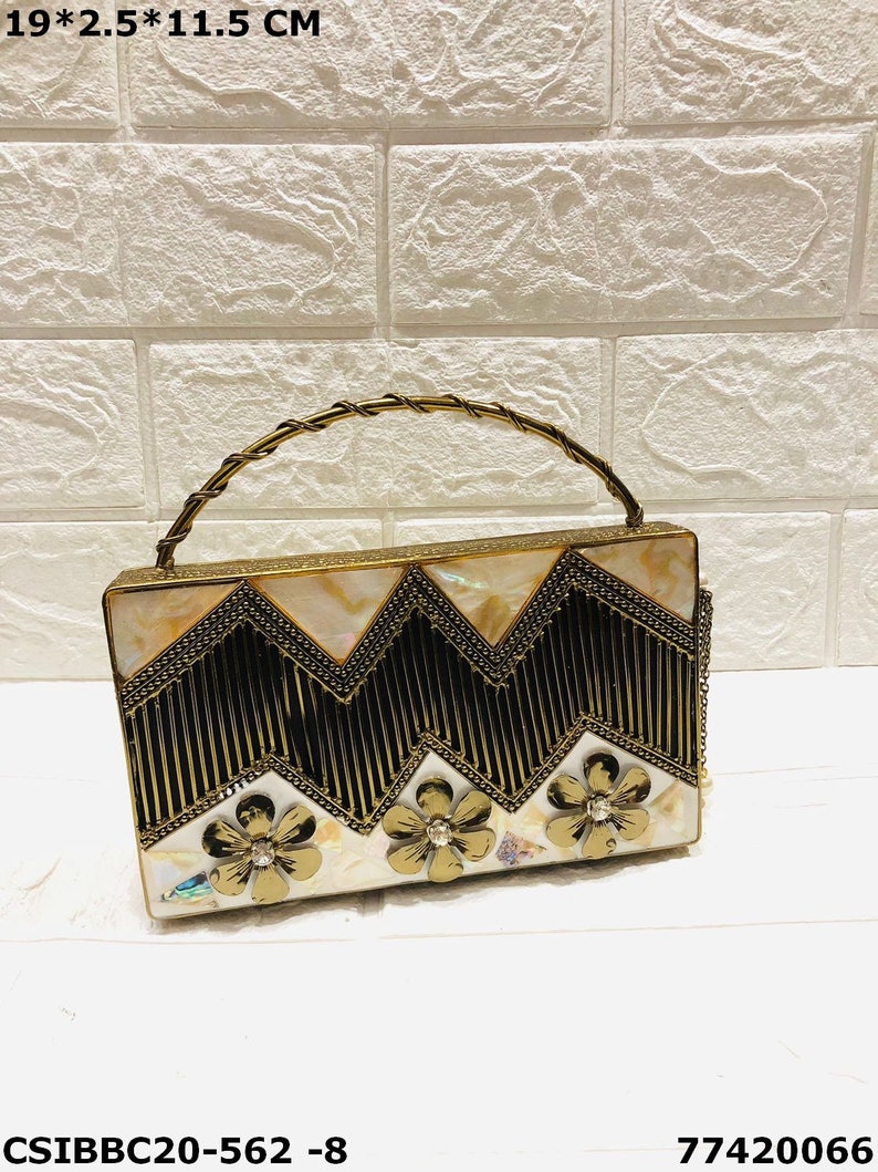 Indian Natural Handcrafted Sea Shell Clutch Bag Clam Shell - Etsy