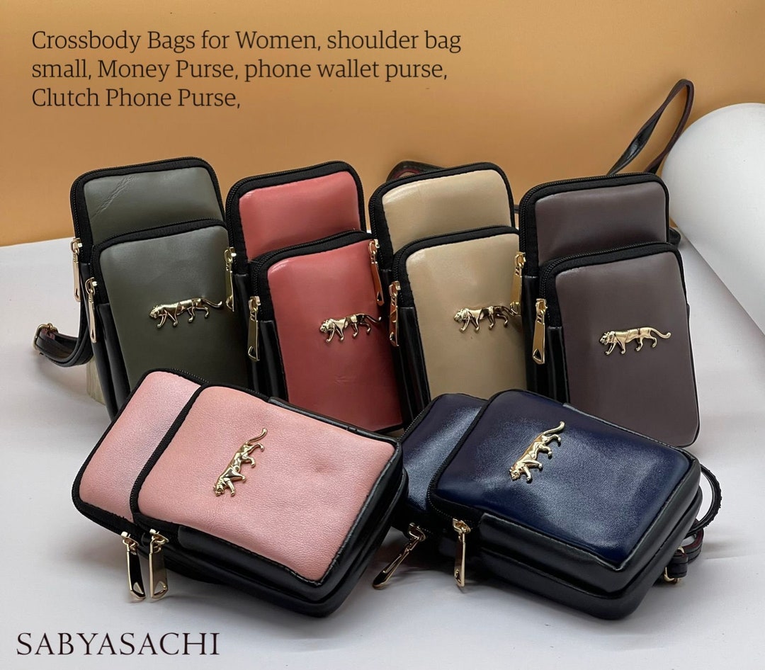 Sabyasachi Inspired Mobile Sling Bag Combo 1, Two Pieces Clutch Purse ...