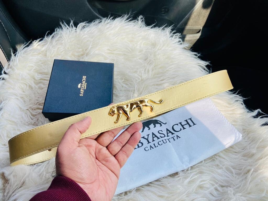 Sabyasachi Inspired Tiger Waist Belt Saree Belt Wedding Waist Belt ...