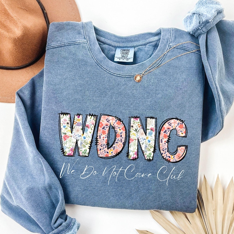 WDNC - We Do Not Care Club Shirt, Menopause Perimenopause Women ...