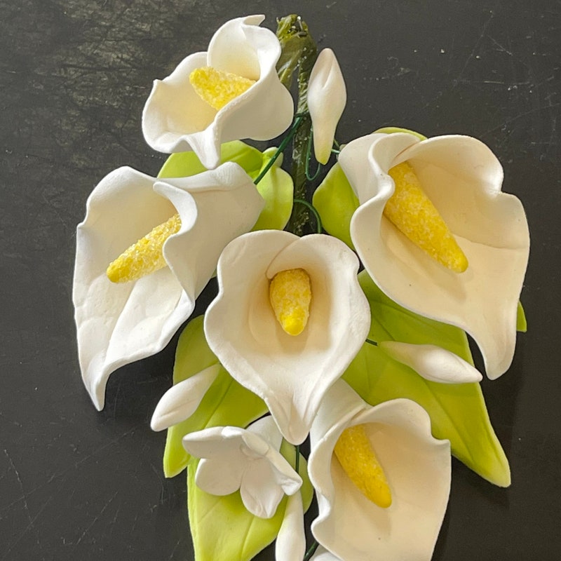 Gum Paste Flowers - Etsy
