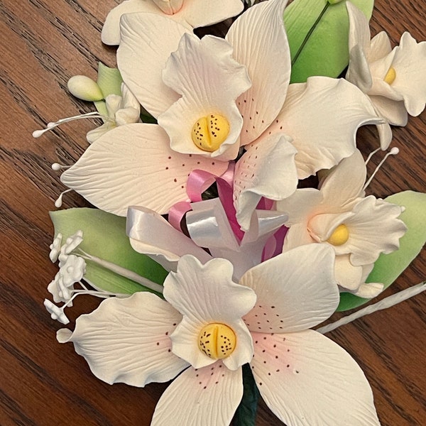 Gum Paste Flowers - Etsy