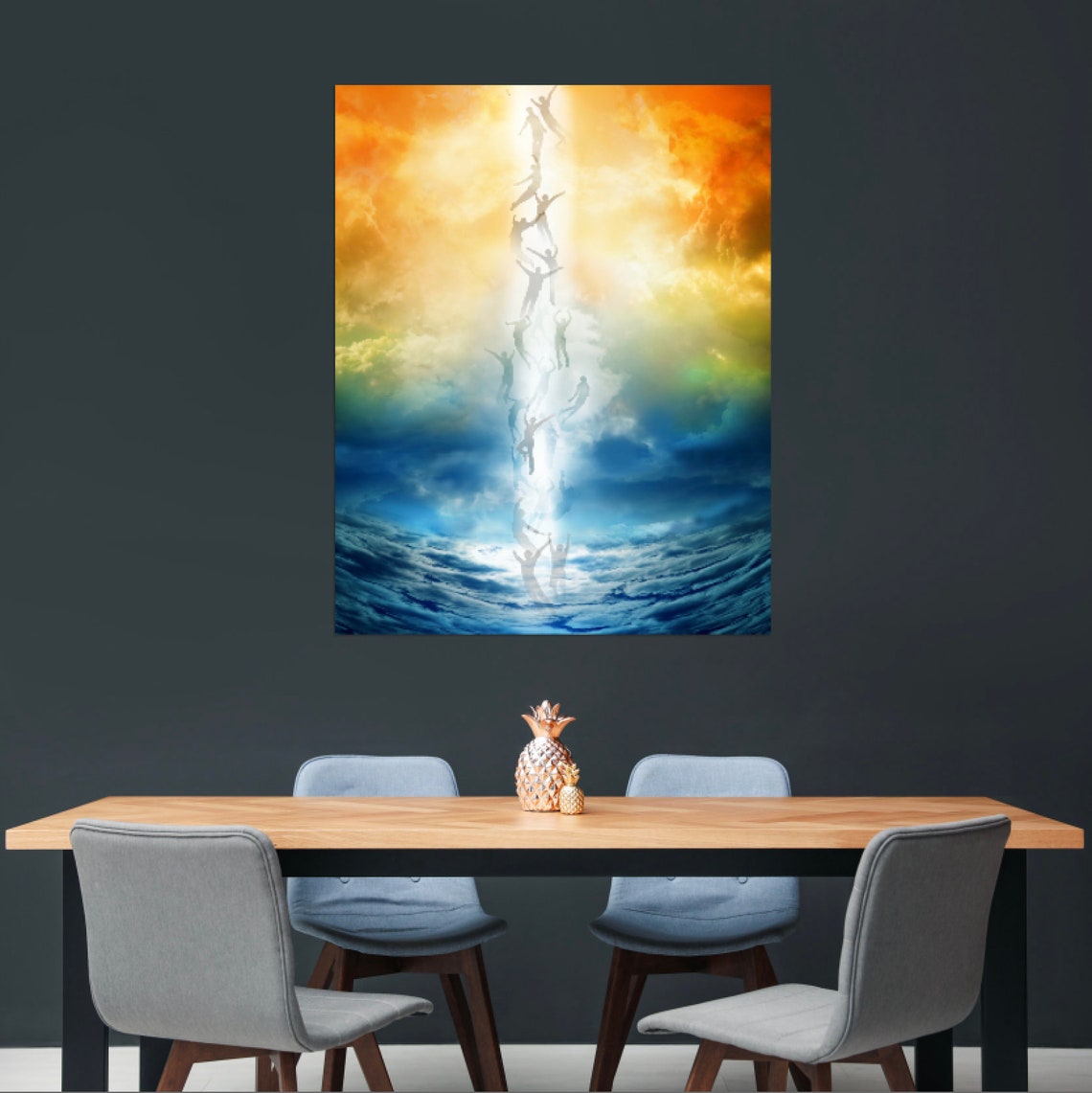 Pillar of Prayer, Abstract Painting, Surrealistic, Surreal, Large ...