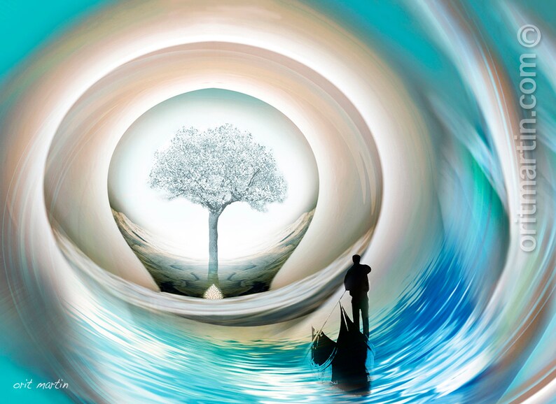 Journey - Abstract Art,original Painting,spiritual Art,fine Art,print ...