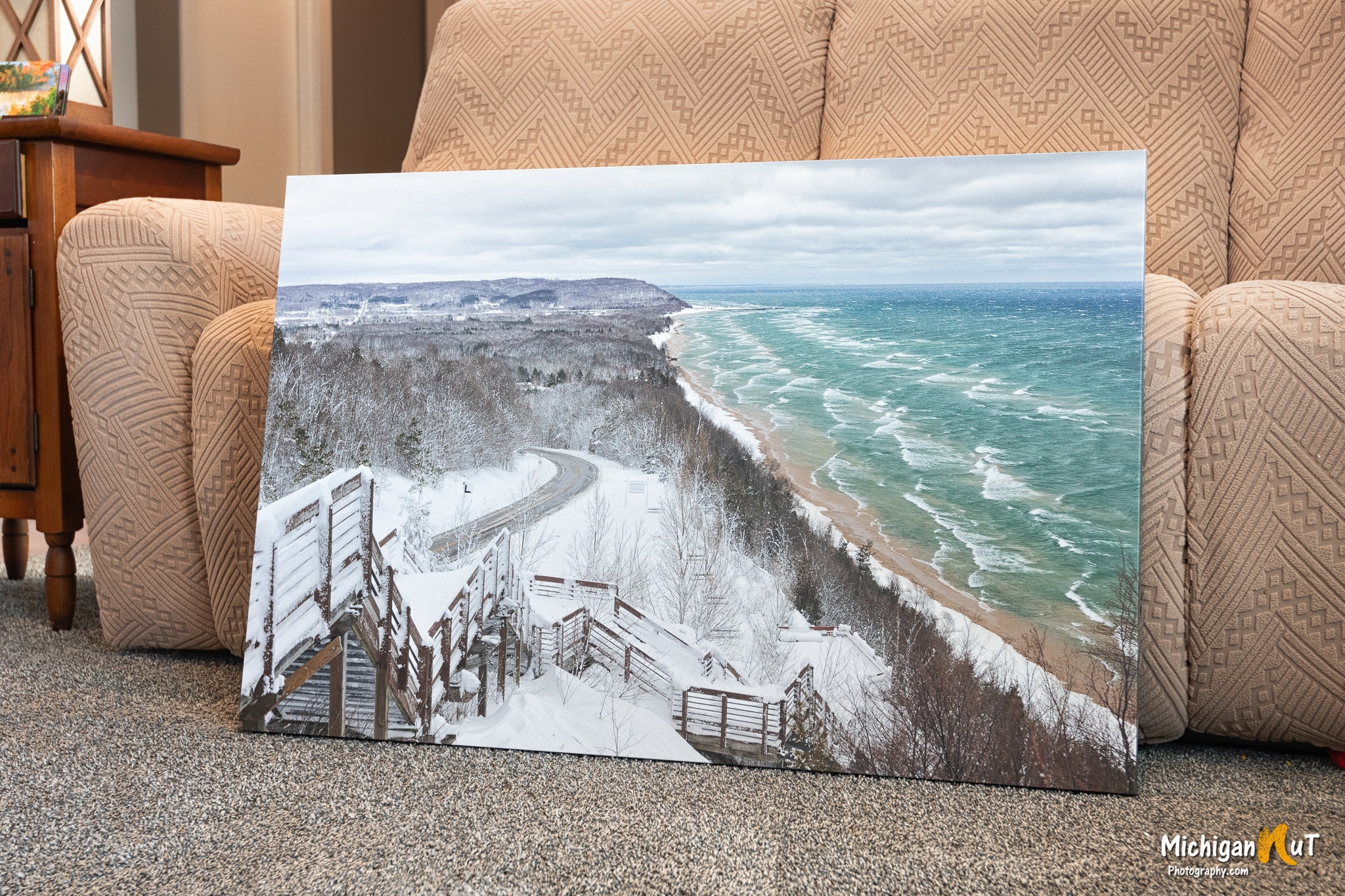 Arcadia Overlook, Inspiration Point Lake Michigan - Michigan ...
